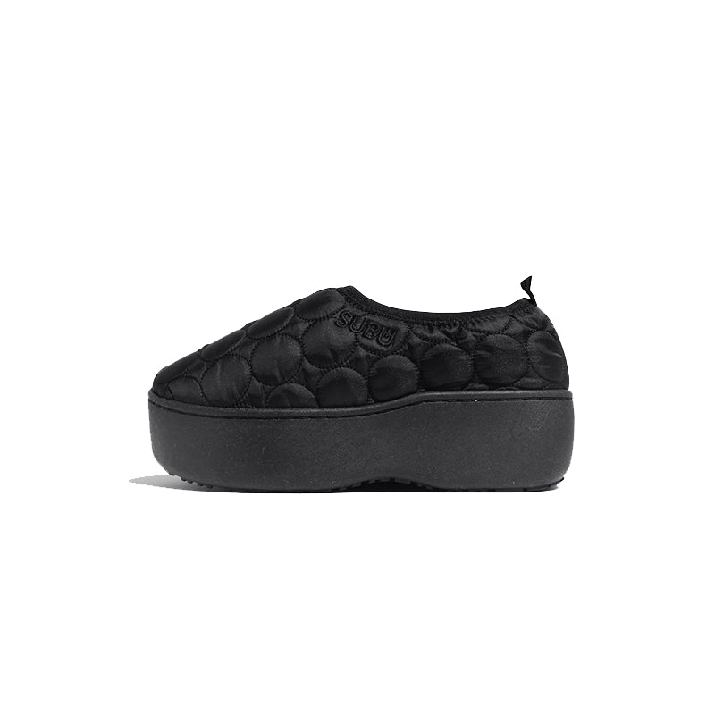 SUBU Vamp Platform Circle BLACK